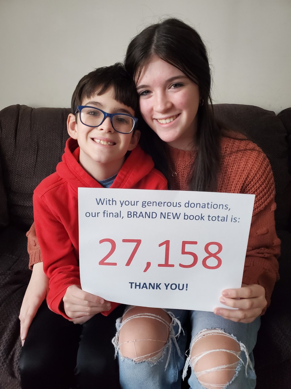 Guilderland community donates 2,001 books for Project: Cameron's Story ...