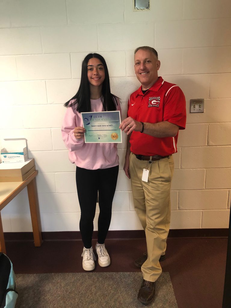 Trinity Kenney receives New York State Senate Youth Leadership ...
