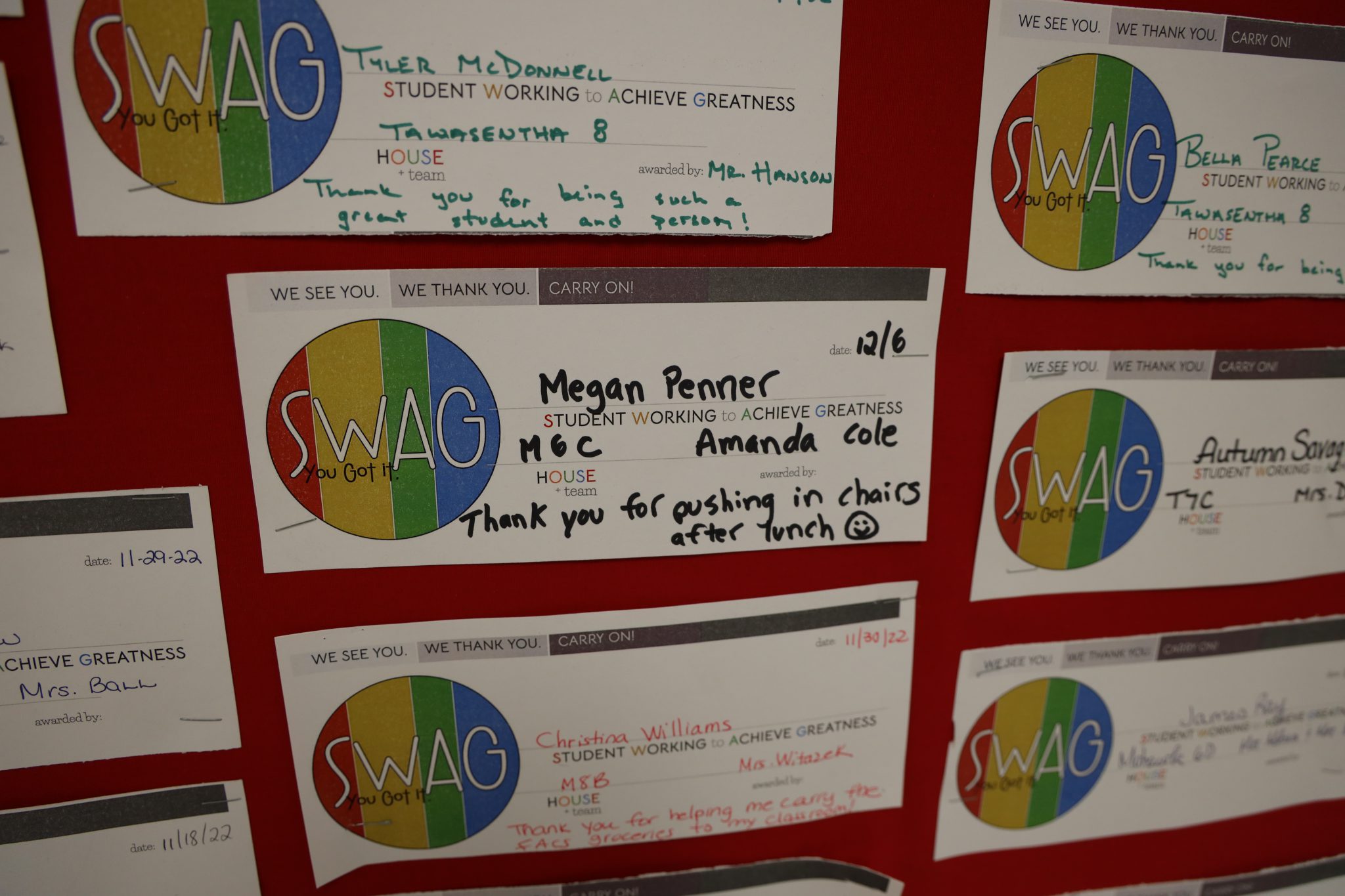 FMS honors the character of its students with "Students Working to ...